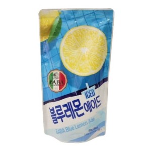 Woongjin Baba Blue Lemon Ade 190ml (17451) - Sing Long