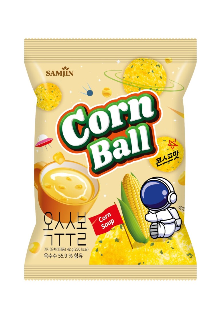 SAMJIN CORN BALL 42G(10900) - Sing Long